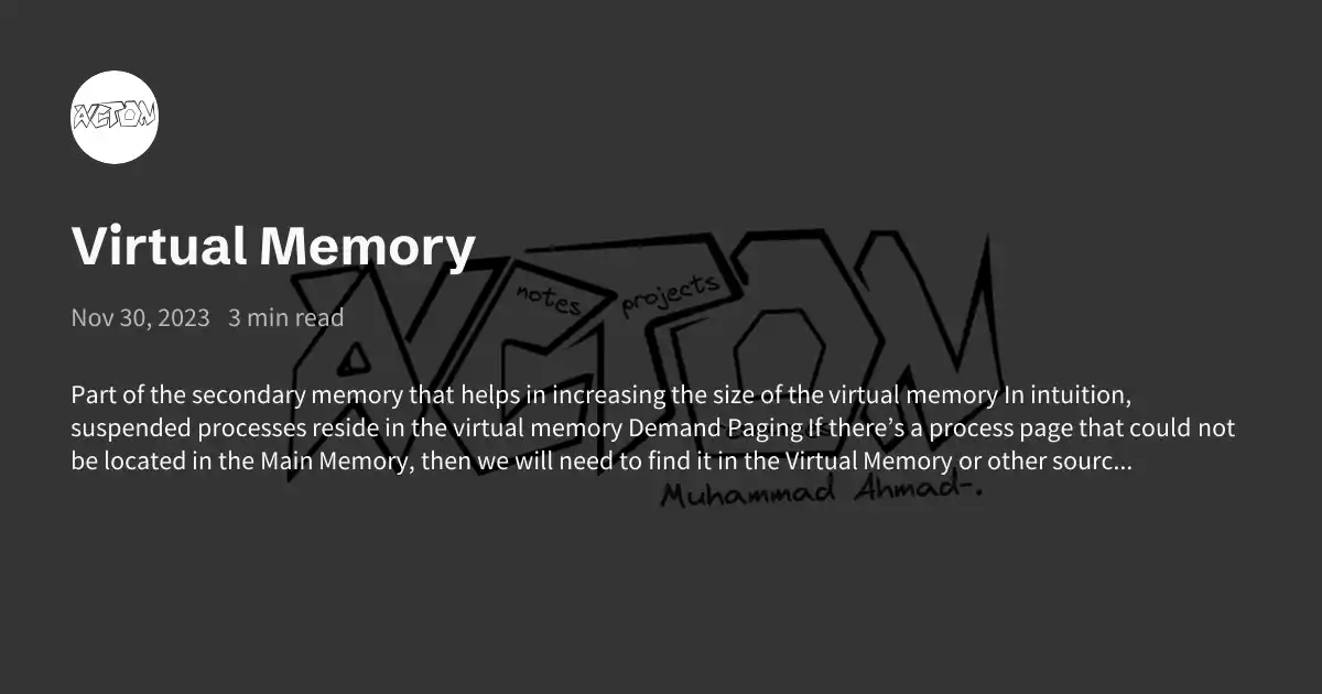 Virtual Memory